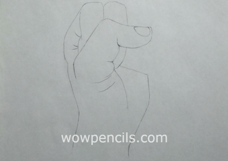 How to Draw a Fist Easy: Best Guide at WoWPencils