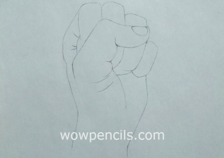 How to Draw a Fist Easy: Best Guide at WoWPencils