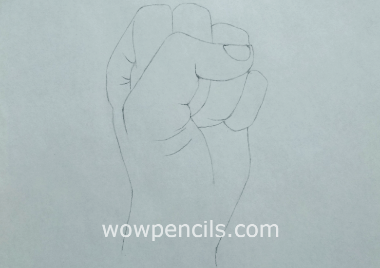 How to Draw a Fist Easy: Best Guide at WoWPencils