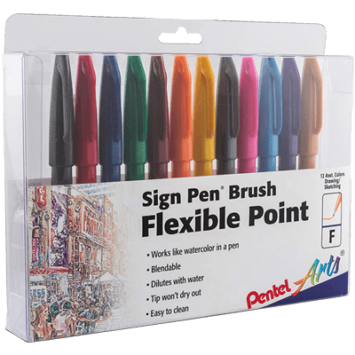15 Best Brush Pens: Modern Brands Review (Update 2021) at WoWPencils