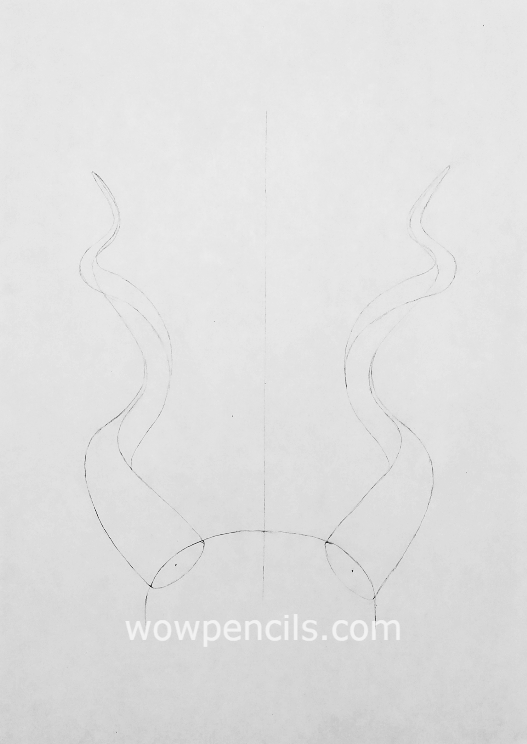 How to Draw Horns: Best Pencil Tutorial at WoWPencils