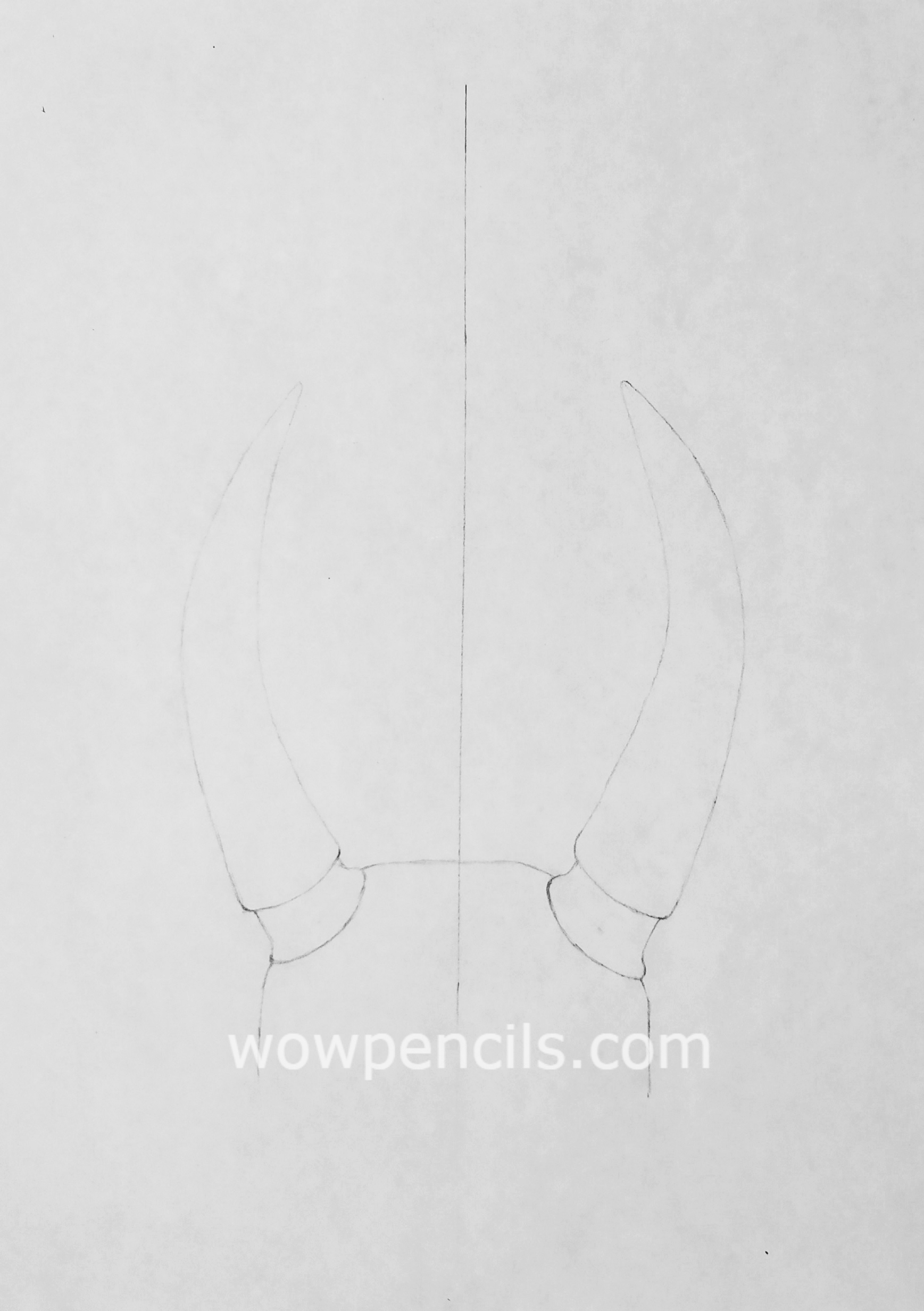 How to Draw Horns: Best Pencil Tutorial at WoWPencils